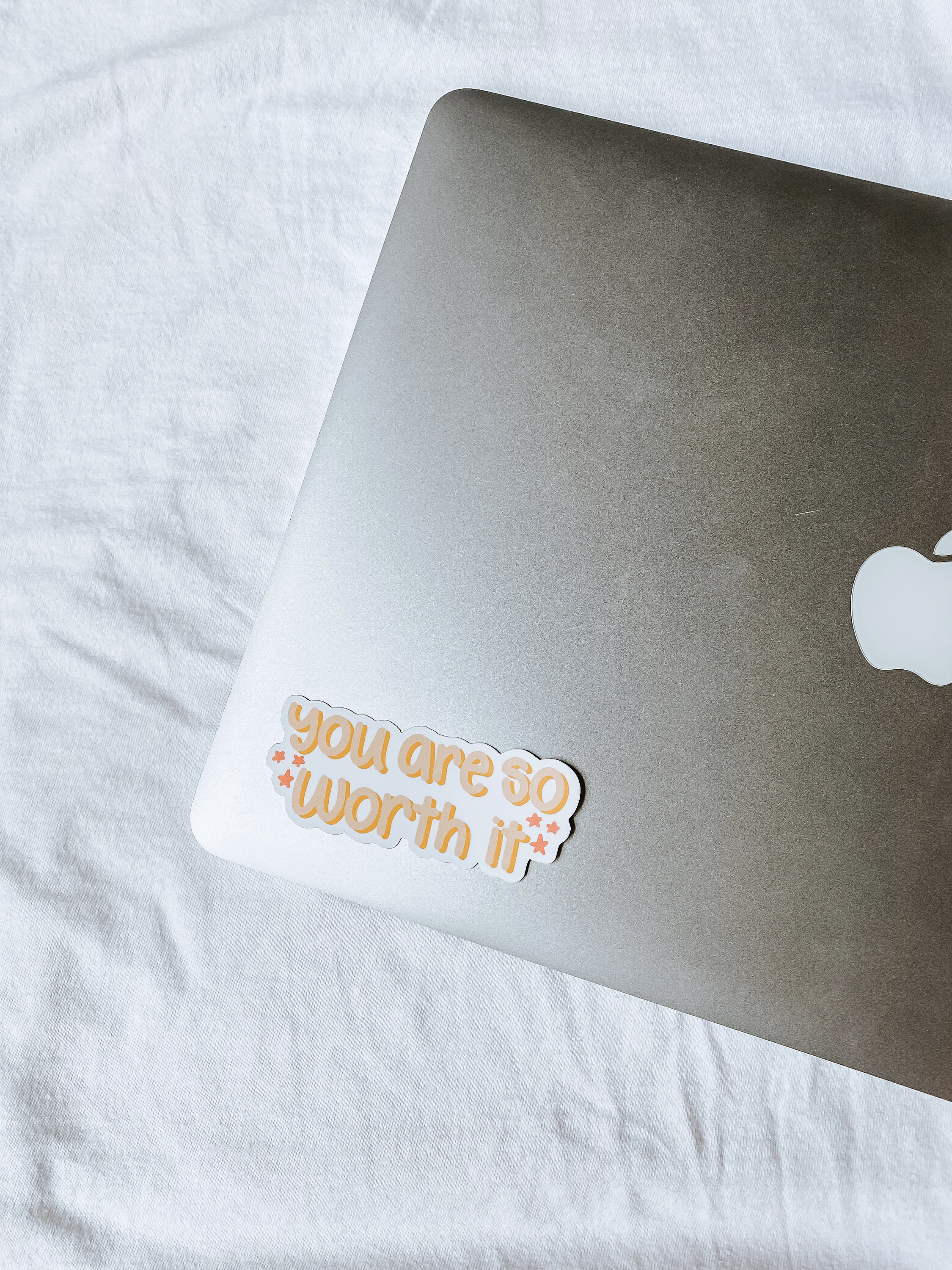 You Are So Worth It Sticker Die Cut Sticker Waterproof | Etsy