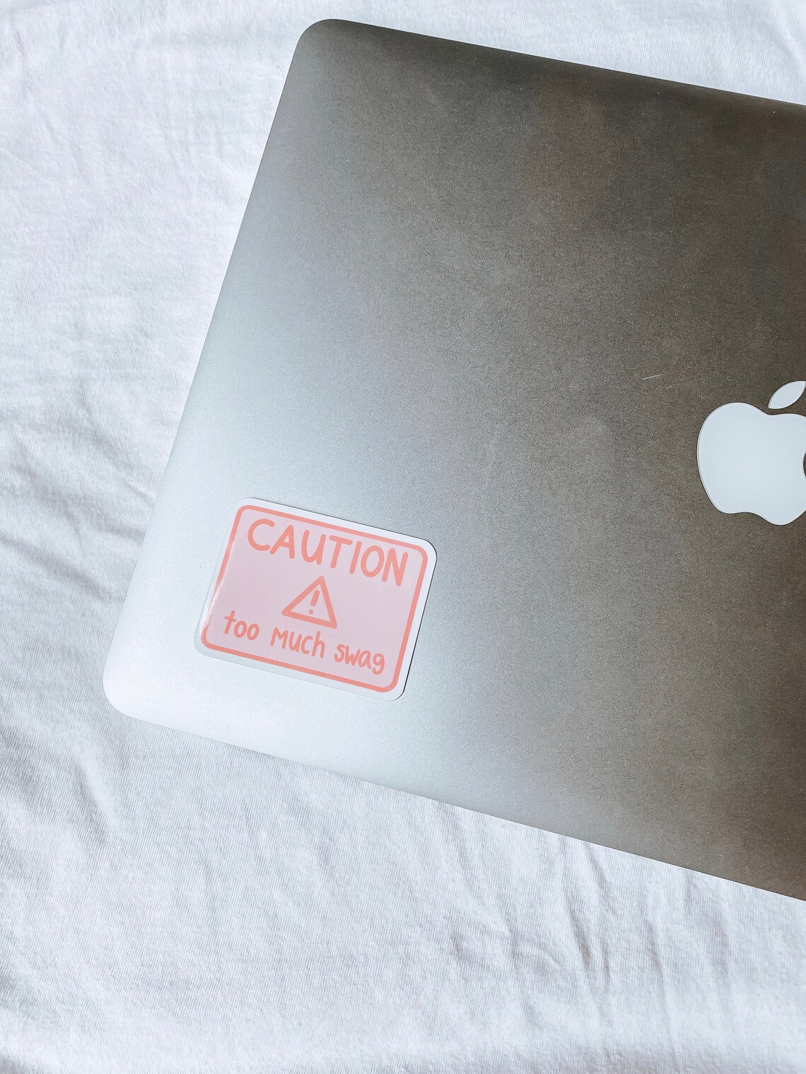 Caution Sticker Die Cut Sticker Waterproof Sticker - Etsy