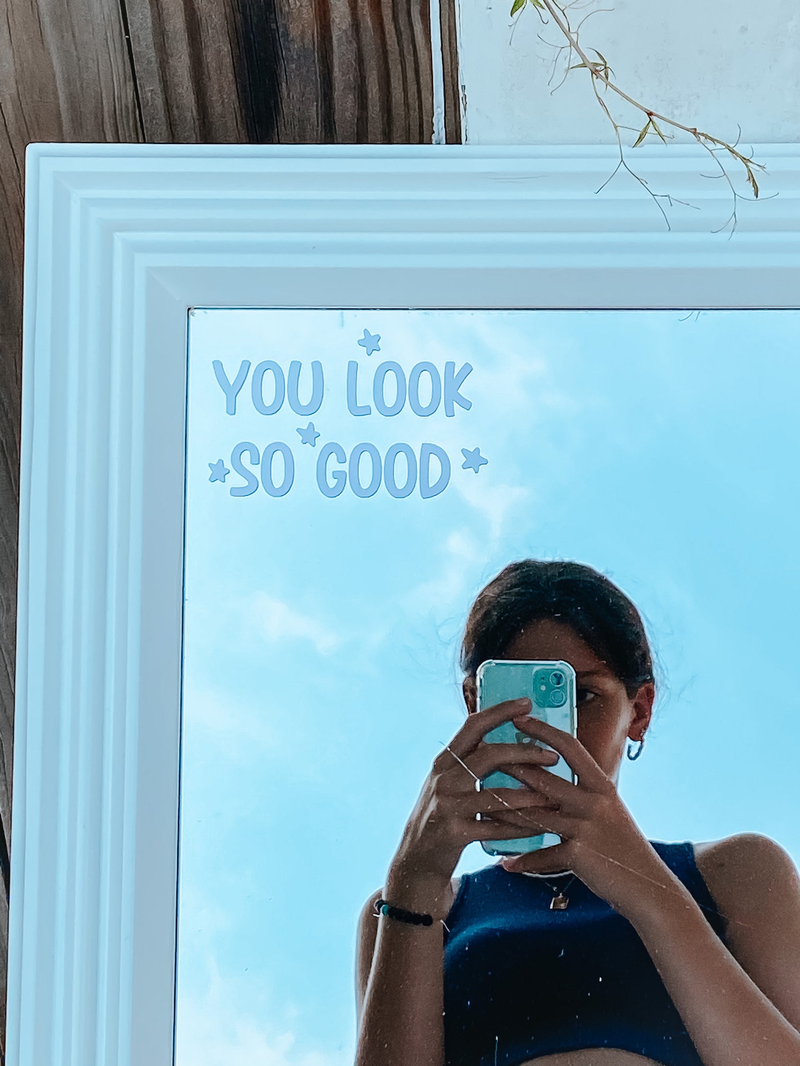 You Look So Good Mirror Decal Transfer Sticker Mirror | Etsy