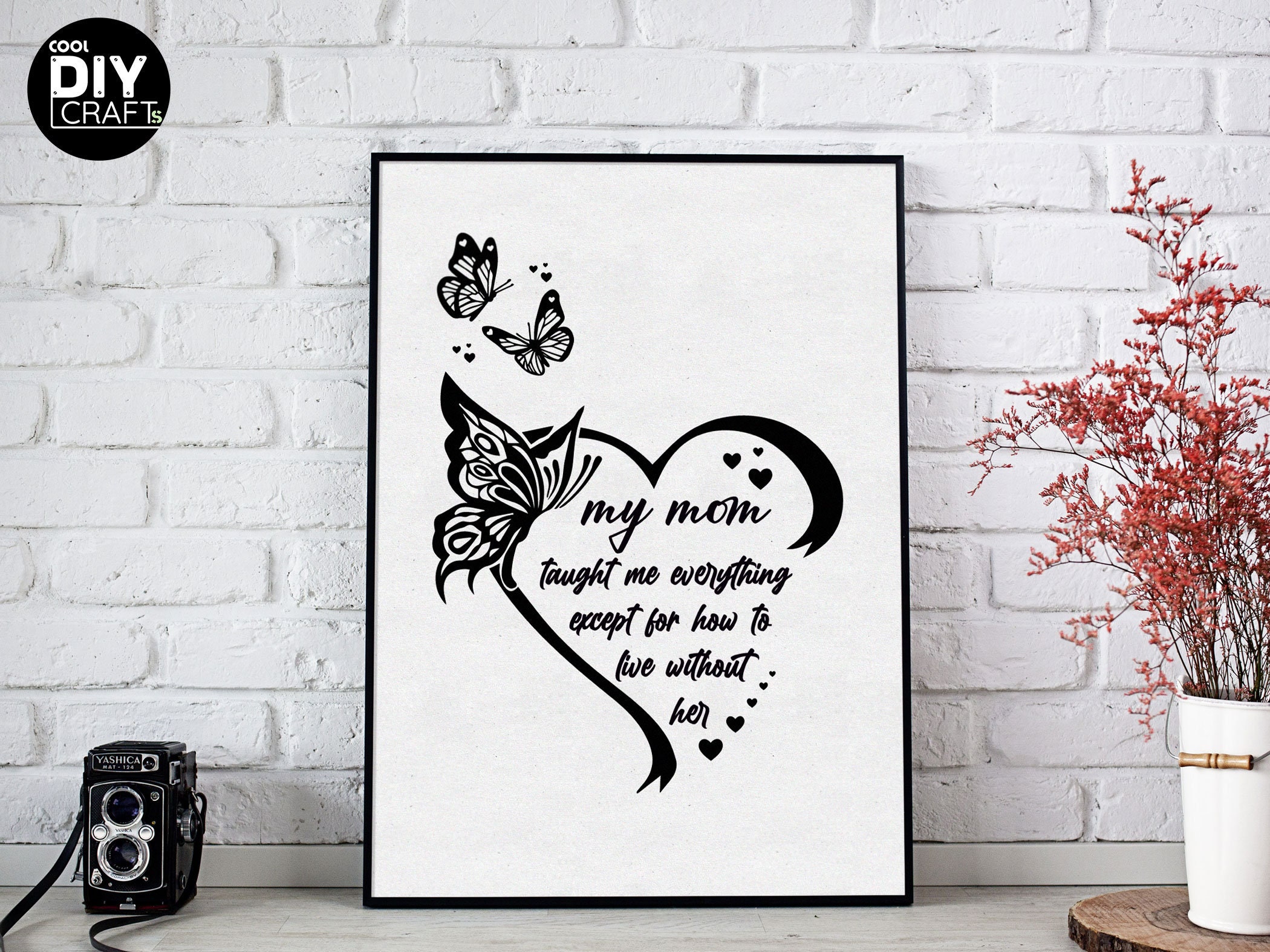 Mom Memorial SVG: Remembrance Design (digital Download) - Etsy