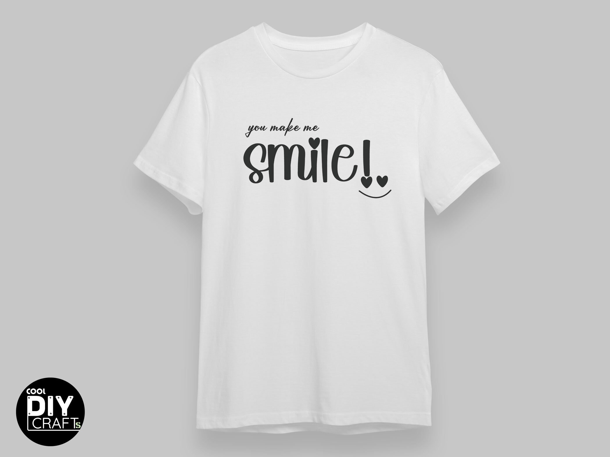 Smile SVG Cut File for Cricut Happy Face Png Positive Quote - Etsy