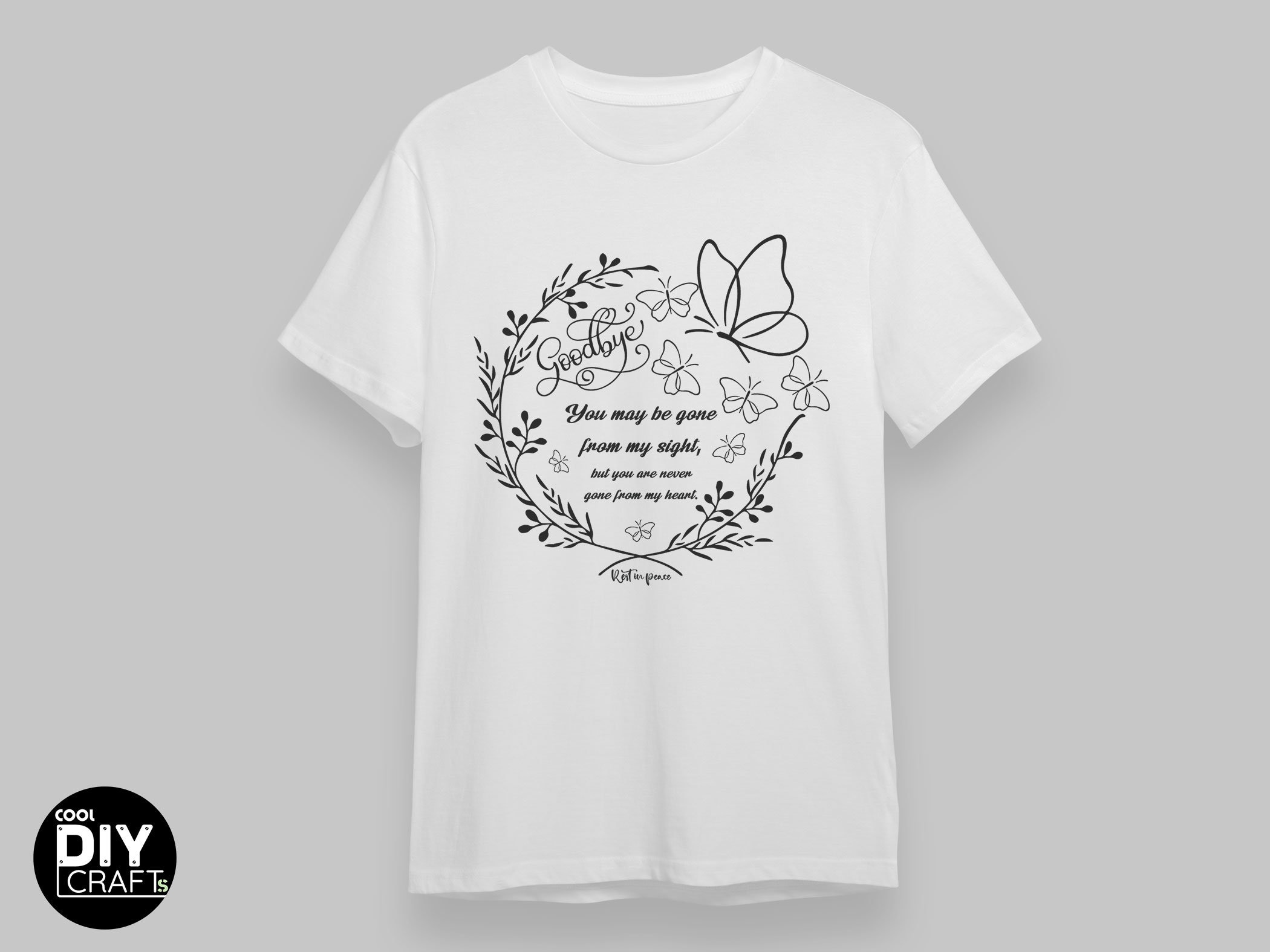 Memorial Feather SVG: Goodbye Quotes, Rest in Peace (digital Download ...