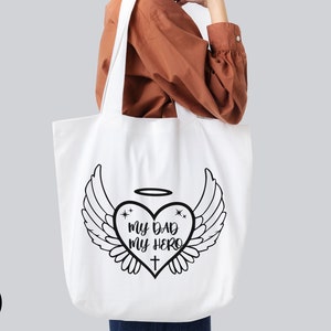 Dad Memorial SVG, Rest in Peace SVG, Rip Dad Svg, in Memory of Dad Svg ...
