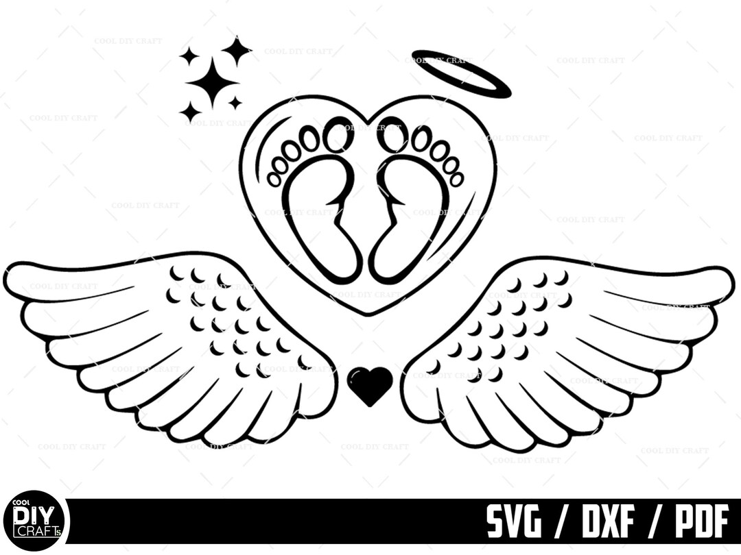 Baby Memorial SVG, in Loving Memory SVG, RIP Frame Svg, in Memory of ...