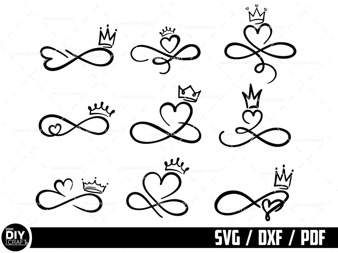 Infinity Svg, Infinity Love Svg Bundle, Forever Infinity Svg, Infinity ...