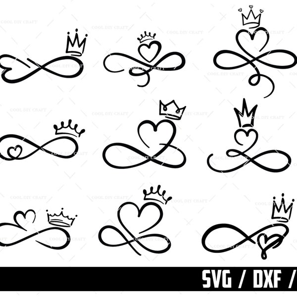 Infinity Svg - Etsy