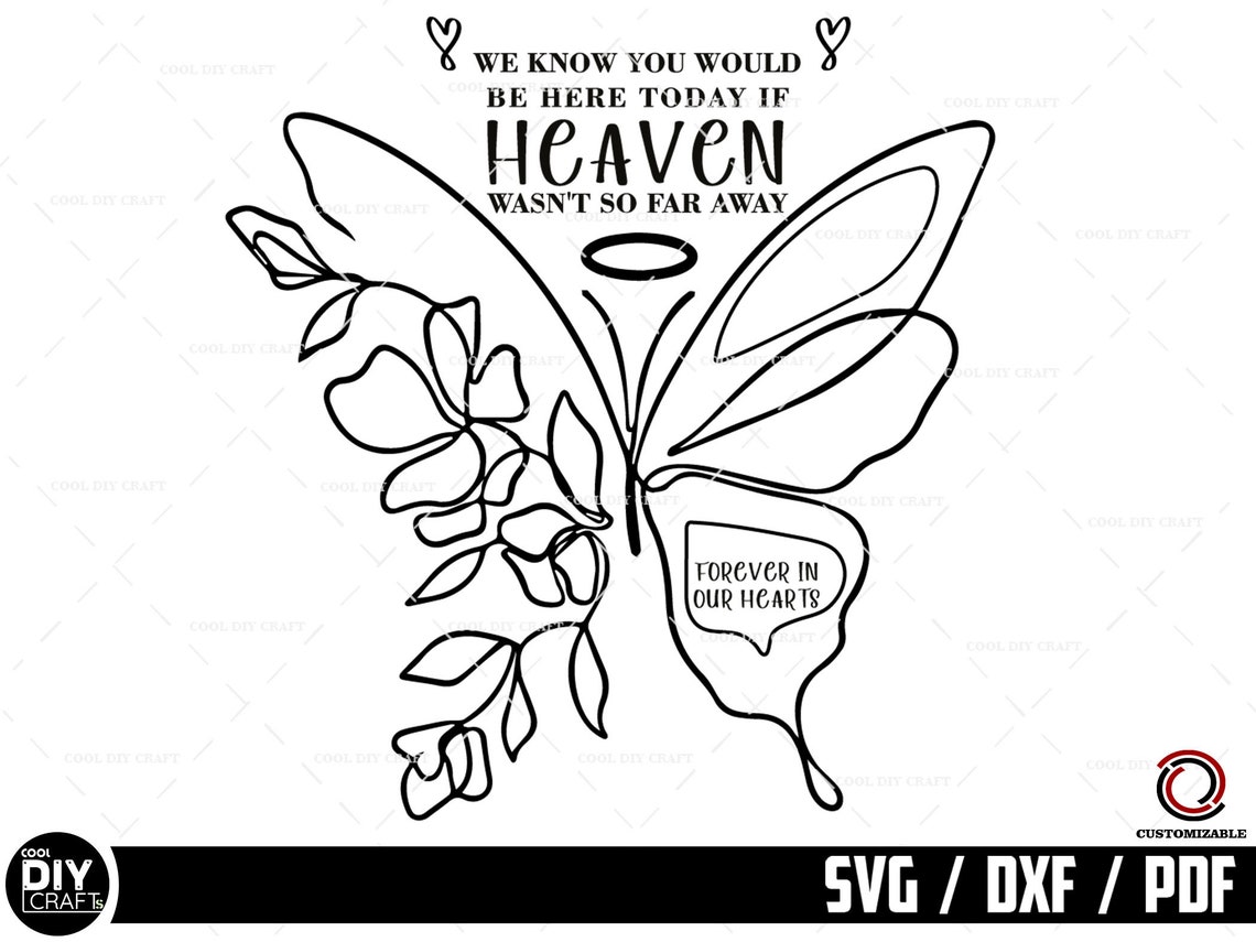 Mourning SVG Memorial SVG Loss Grief Cut File Instant - Etsy