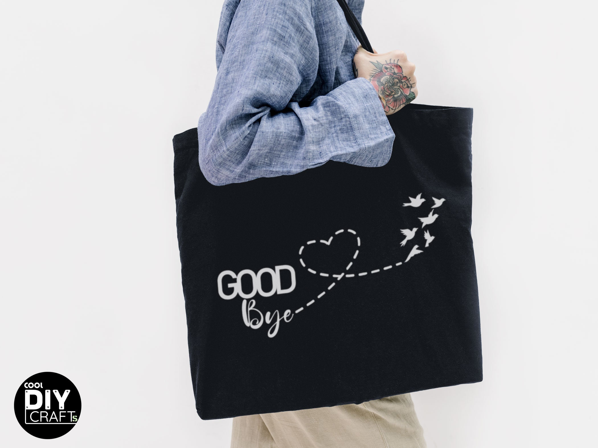 Goodbye Love Flying Birds Memorial SVG: Remembrance Cut Files (digital ...