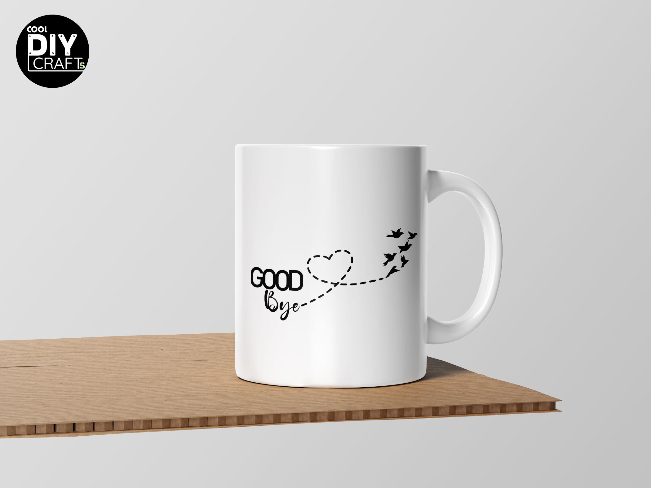 Goodbye Love Flying Birds Memorial SVG: Remembrance Cut Files (digital ...