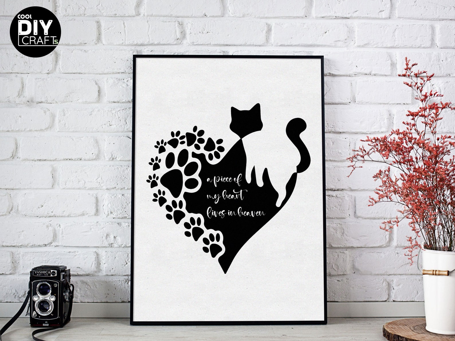 Cat Loss Svg File,lost Pet Cat Memorial Design,remembrance Svg,memory ...