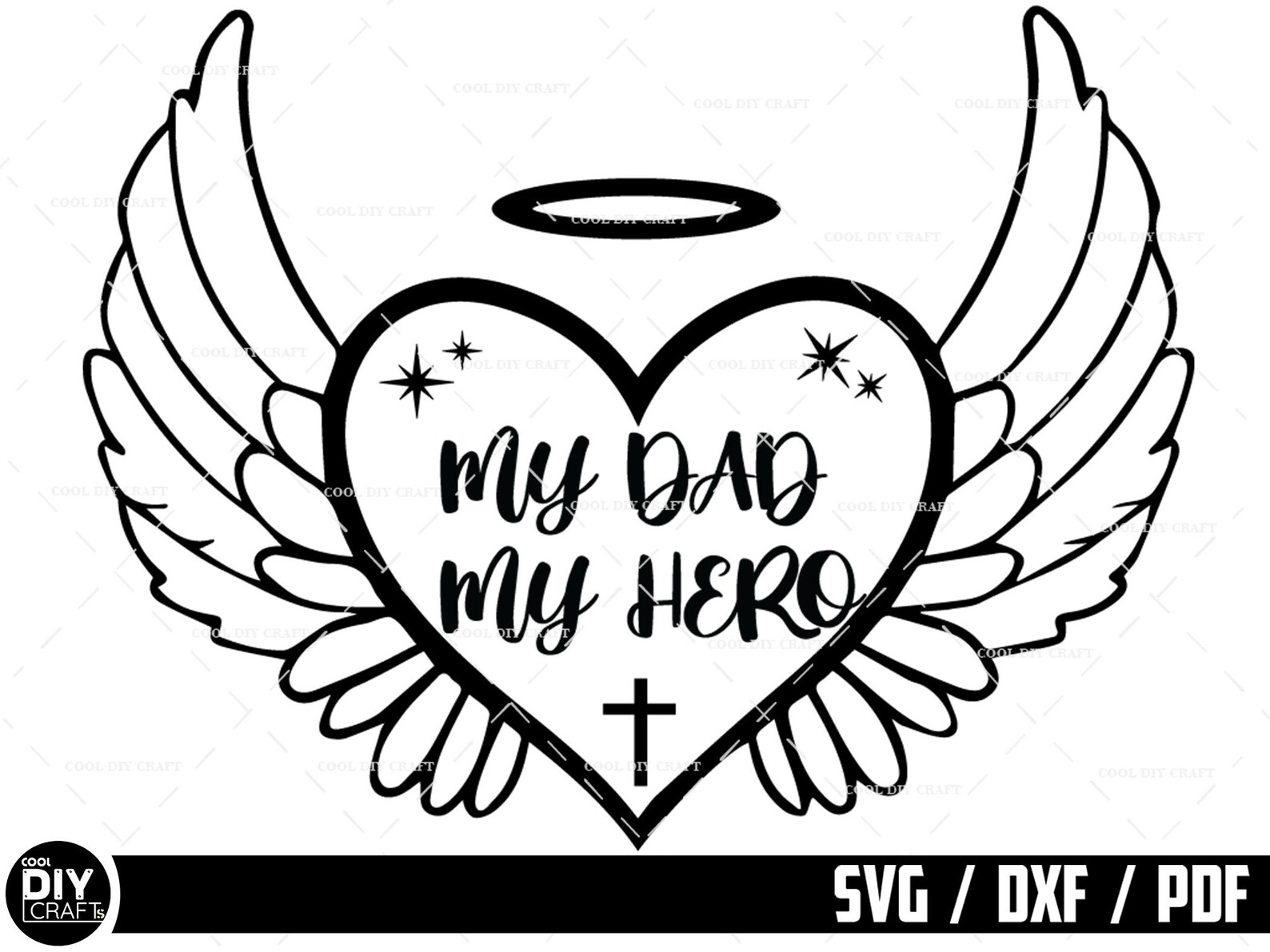Dad Memorial SVG Rest in Peace SVG Rip Dad Svg in Memory of - Etsy