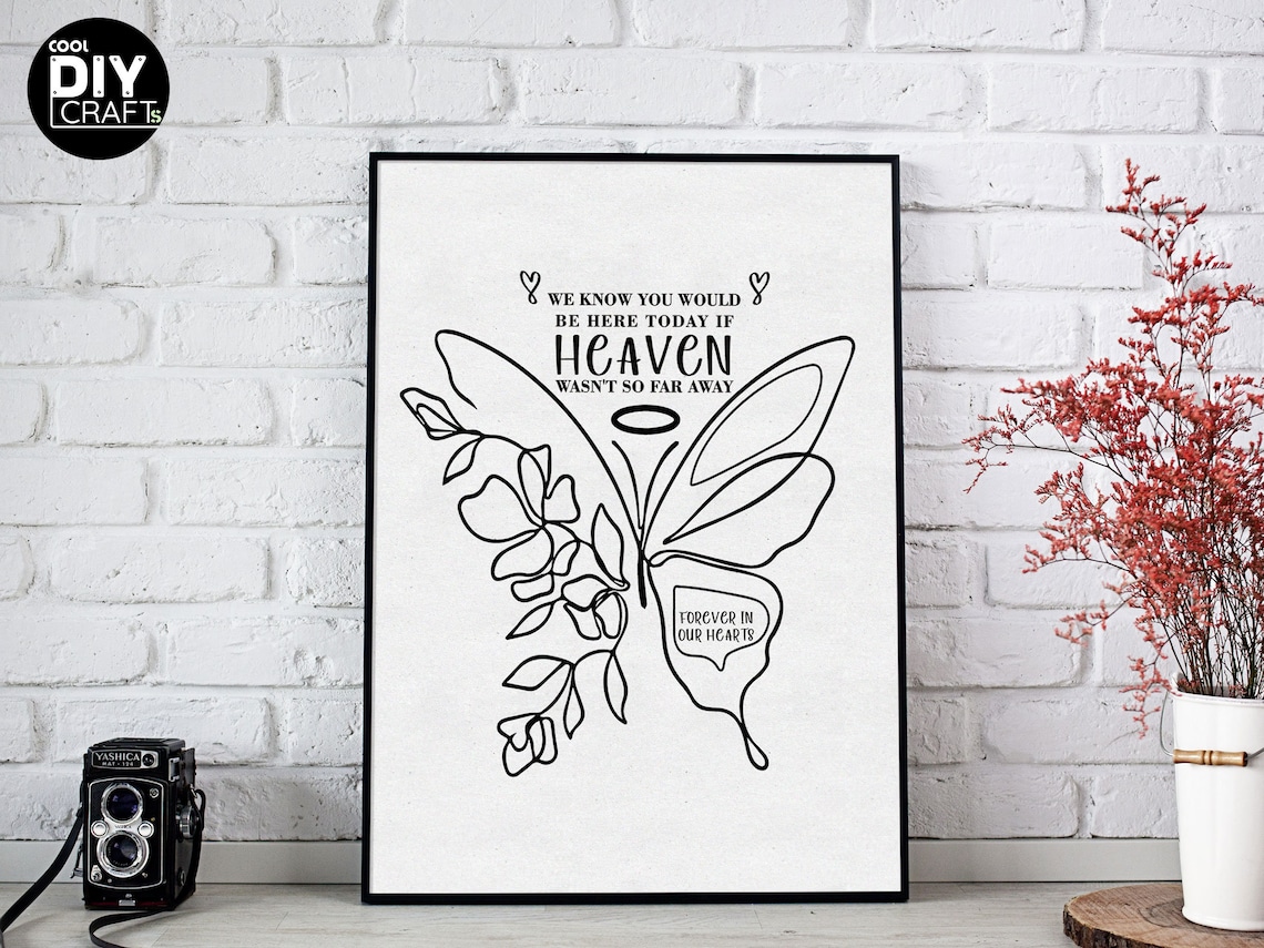 Mourning SVG Memorial SVG Loss Grief Cut File Instant - Etsy
