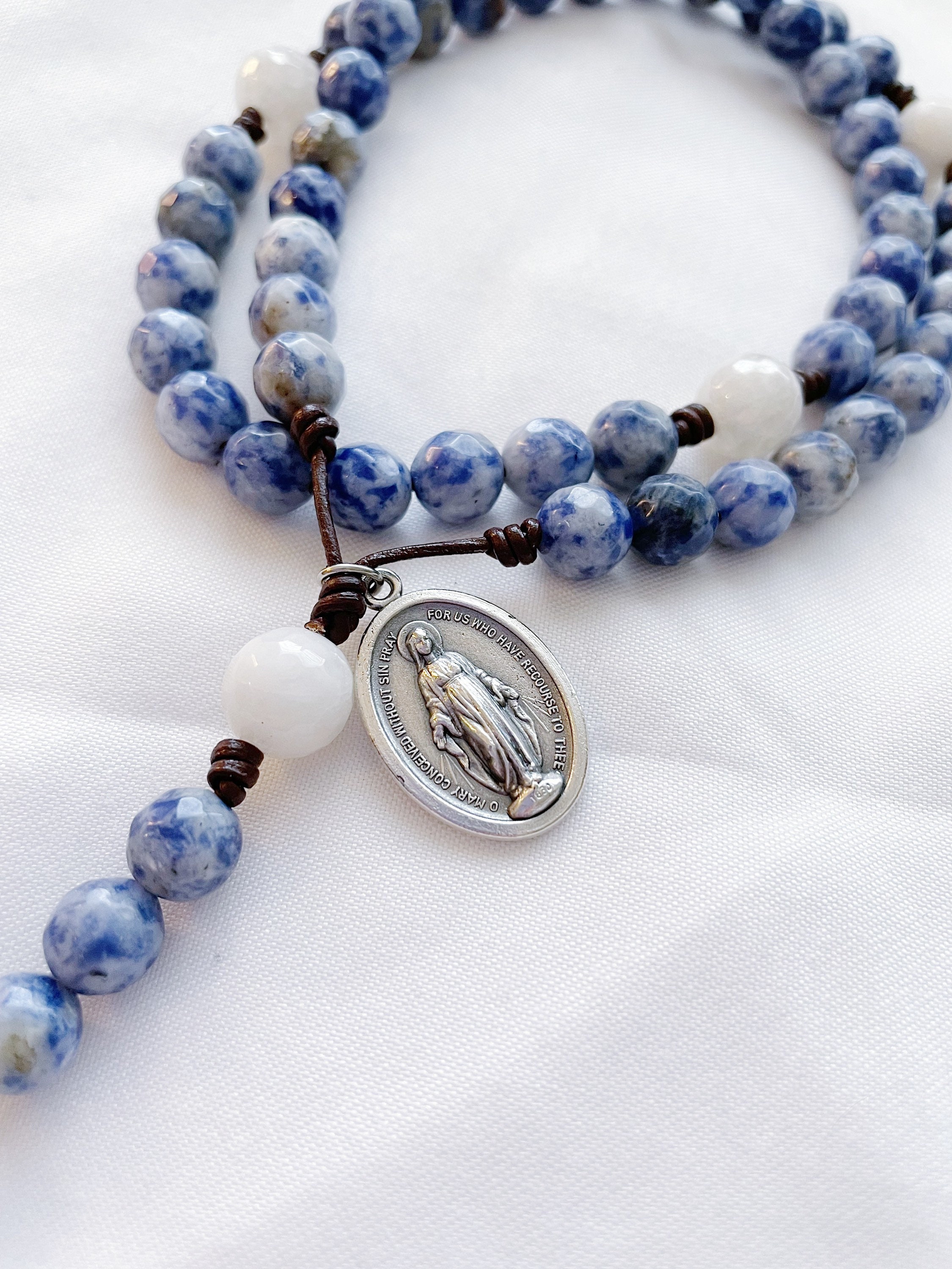 Mary Mother of God Rosary - Etsy