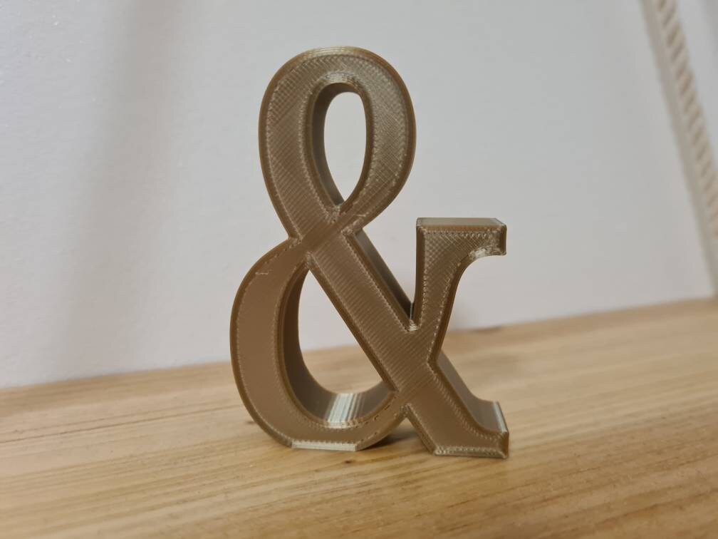Custom Standing Letter Decorations - Etsy