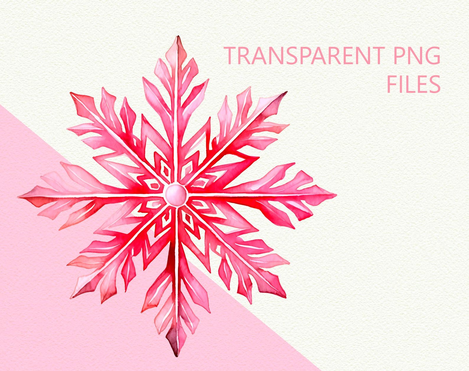 Snowflake Ornament Pink Christmas PNG, Snowflake Ornaments Kawaii ...