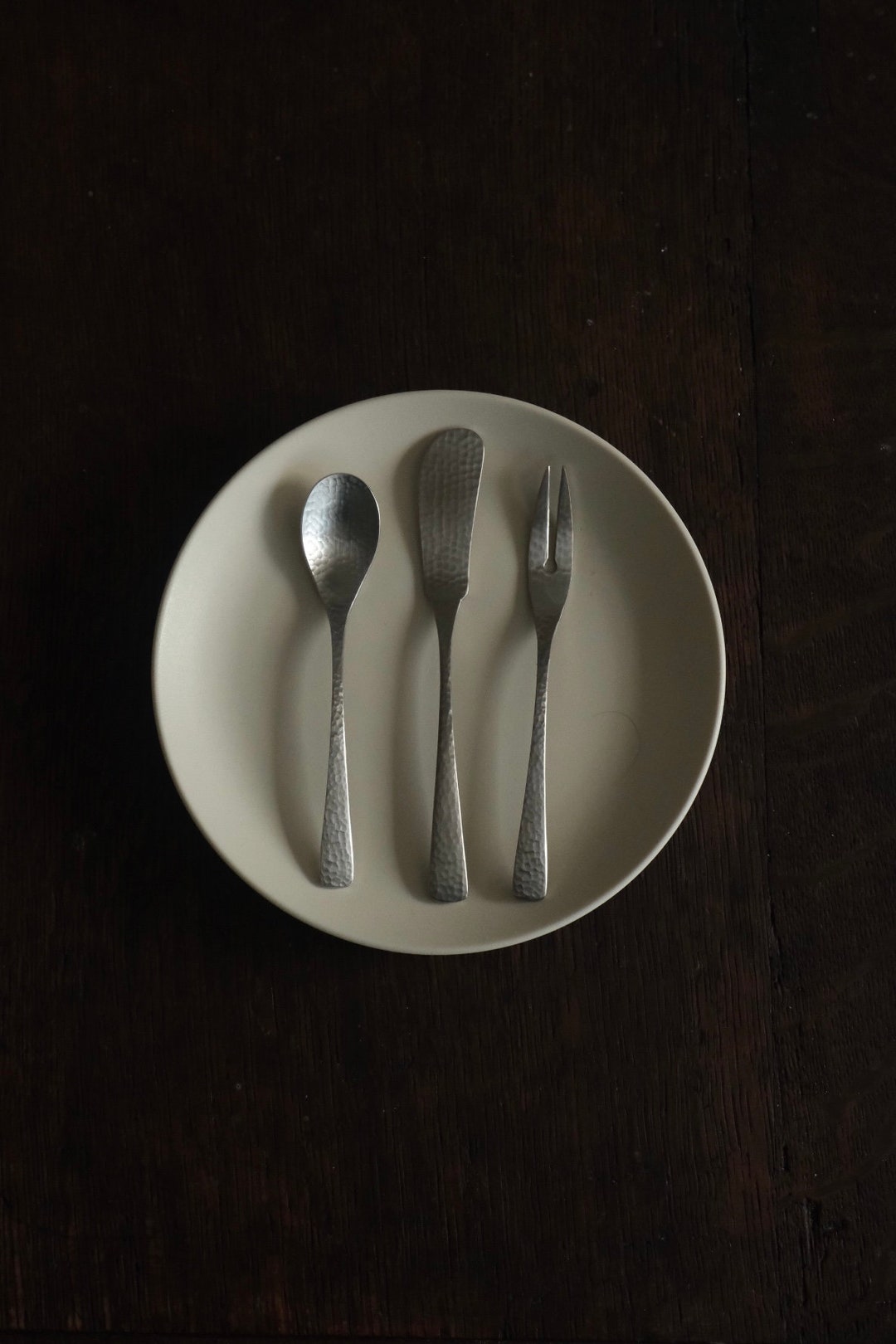 Japanese Style Nagomi 3-pieces Small Cutlery Set - for Desserts ...