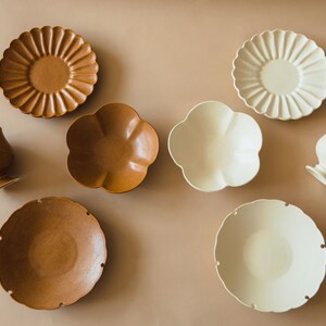 Yukiwa Off-white Plate | Yoshida Pottery - Japanese Ceramics - Handmade ...