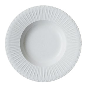 Shush Grace 26cm Pasta Plate Japanese Handmade Rustic White Plate ...