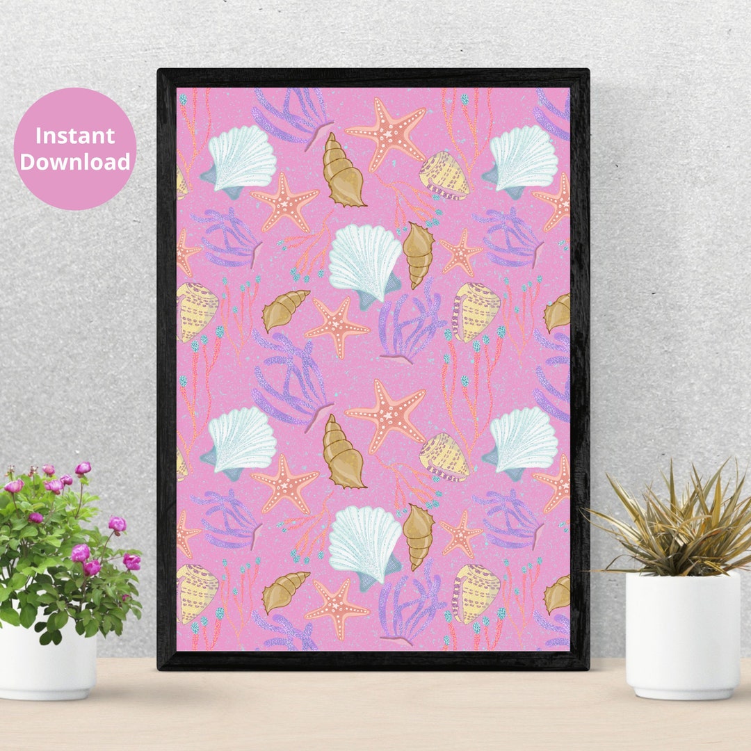 Dive Into the Deep: Aquatic Art Prints for Instant Download. Digital ...