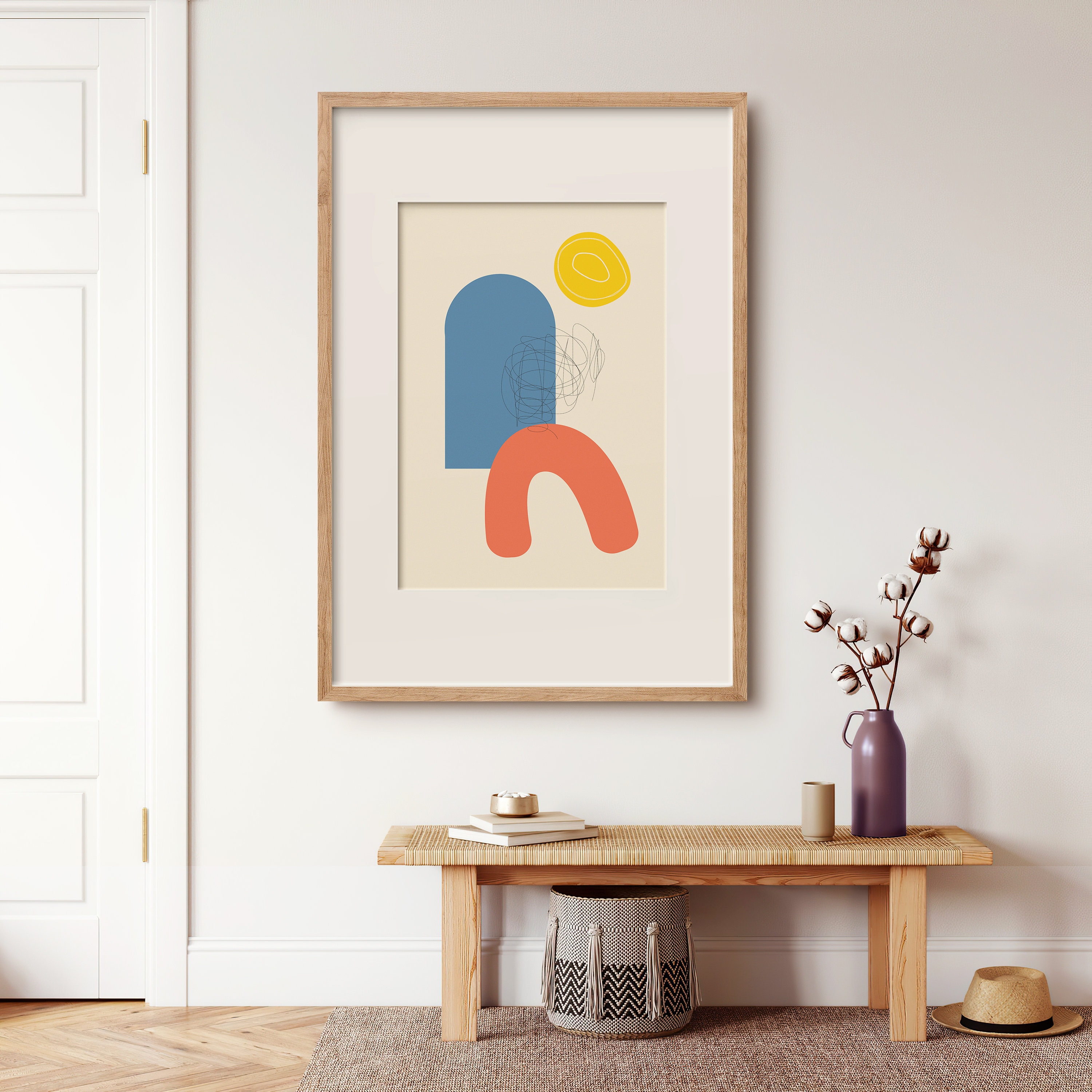 Simple Abstract Color Art