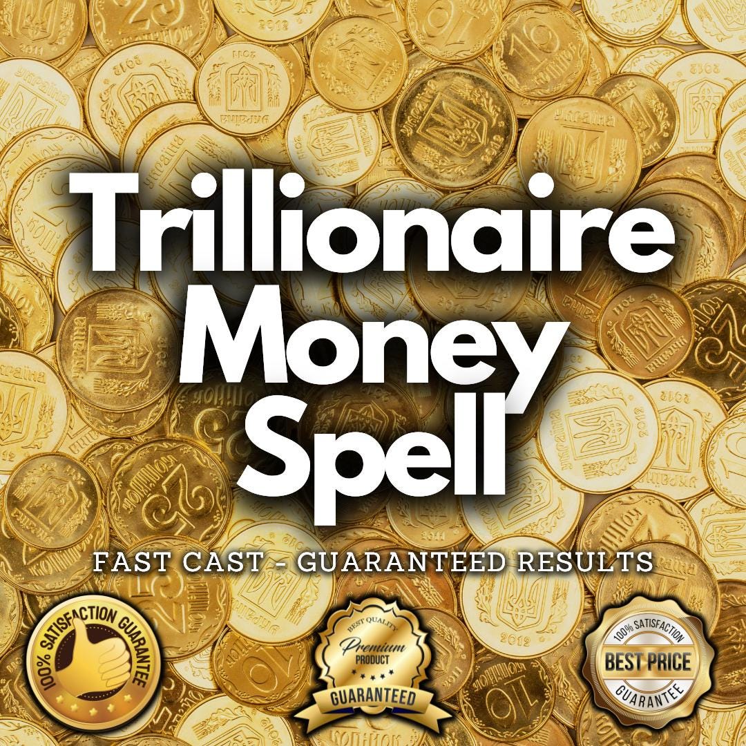 TRILLIONAIRE Money Spell - Become Top 1% Elite of the World! Increased ...