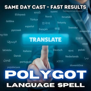 Polygot Language Fluency Spell - Learn Any Language With Ease, Become ...