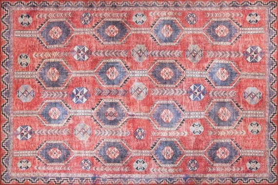 Rugs 9x12 Oushak Rug 9x12 Vintage Look Rug 9x12 Anatolian - Etsy