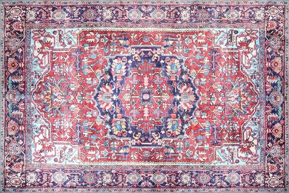 Rugs 8x10 Turkish Rug 8x10 Oriental Rug 8x10 Vintage Look | Etsy