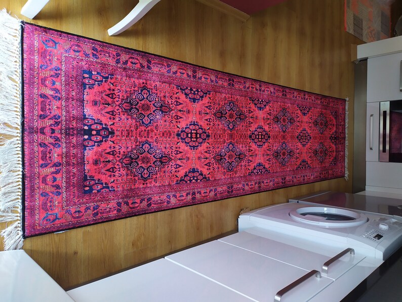 Runner Rug Turkish Runner Rug Kitchen Carpet Runner Rug | Etsy