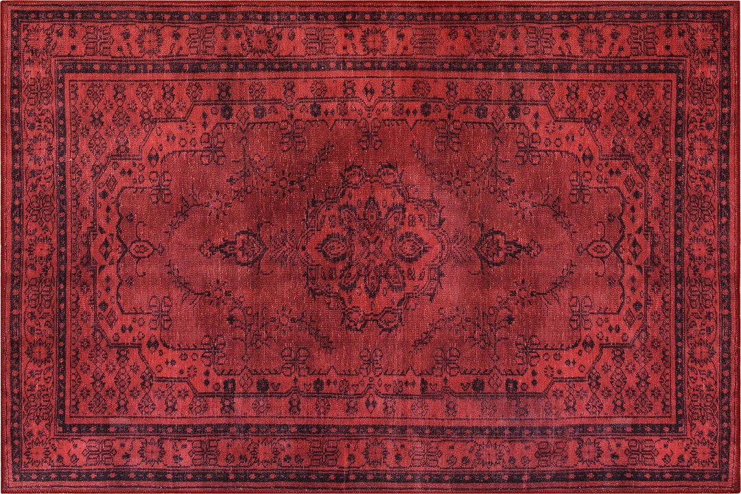 Rugs, 8x10 Turkish Rug, Red Rug 8x10, Vintage Rug, Oriental Rug 8x10 ...