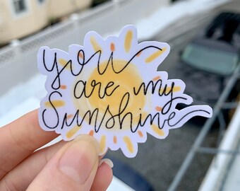 Sunshine Sticker | Etsy