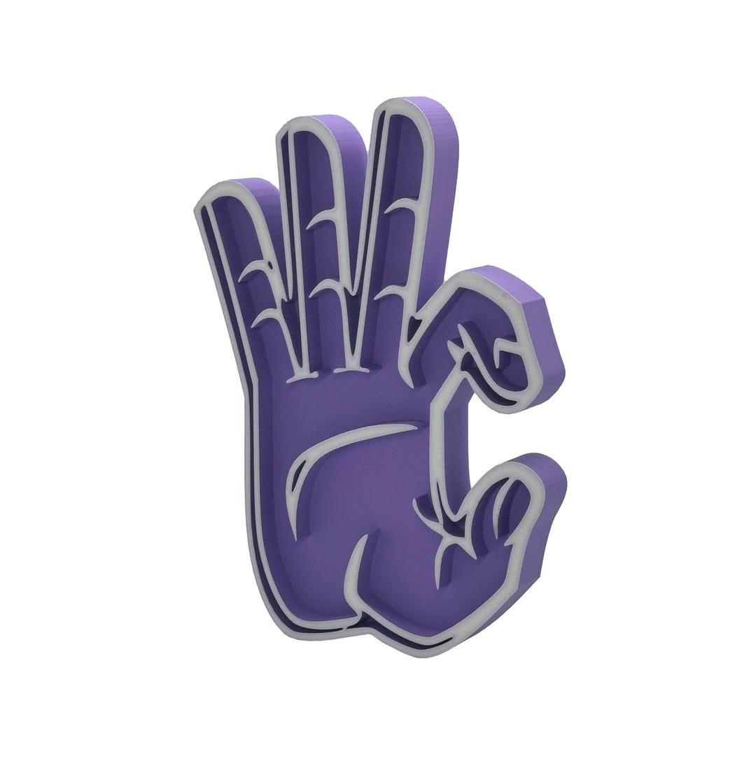Wildcat Hand Sign Home Decor - Etsy