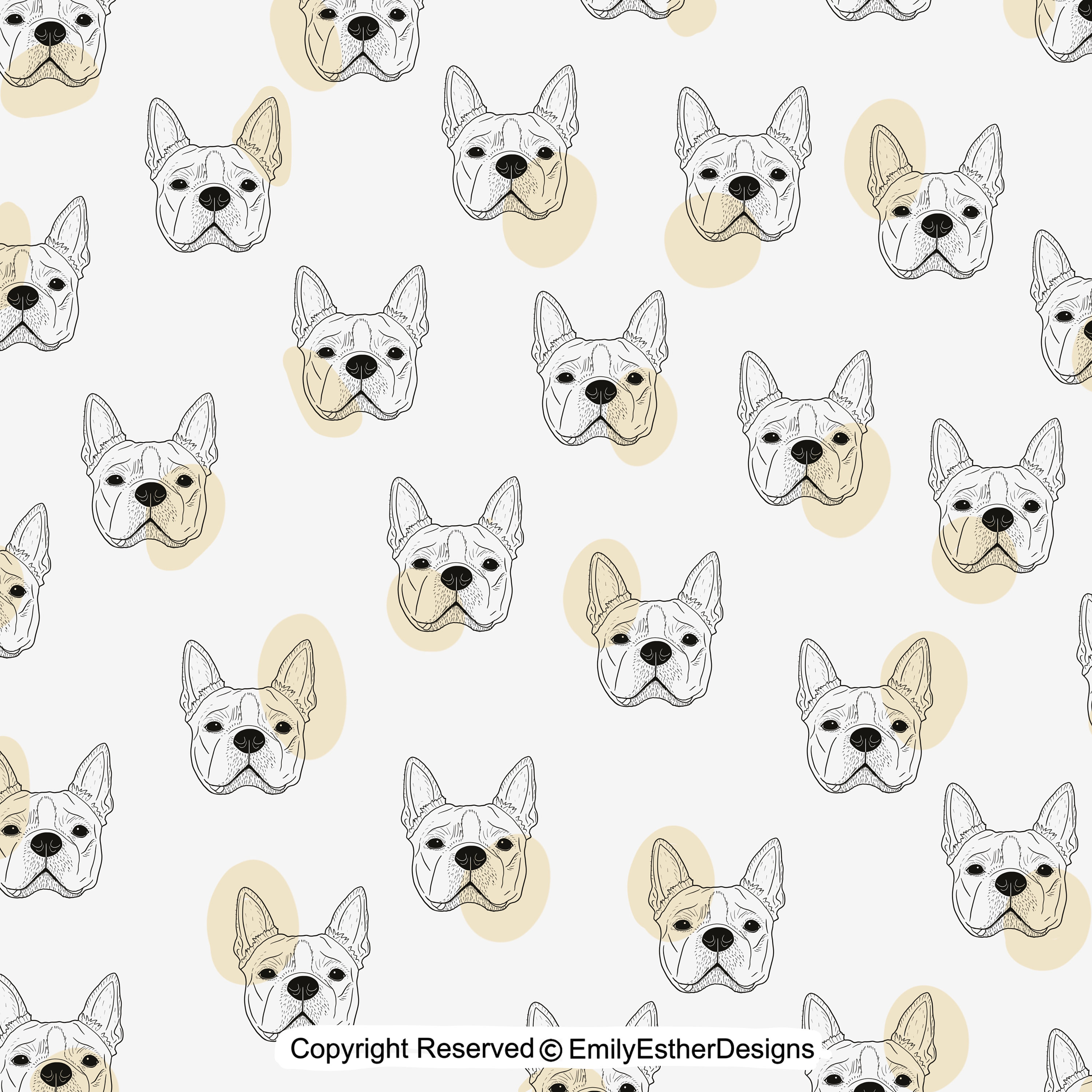 100 Dog Breeds Line Drawing Procreate Stamps: Animal Clipart - Etsy