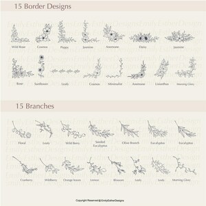 30 Border and Branches SVG & PNG Bundle - Etsy