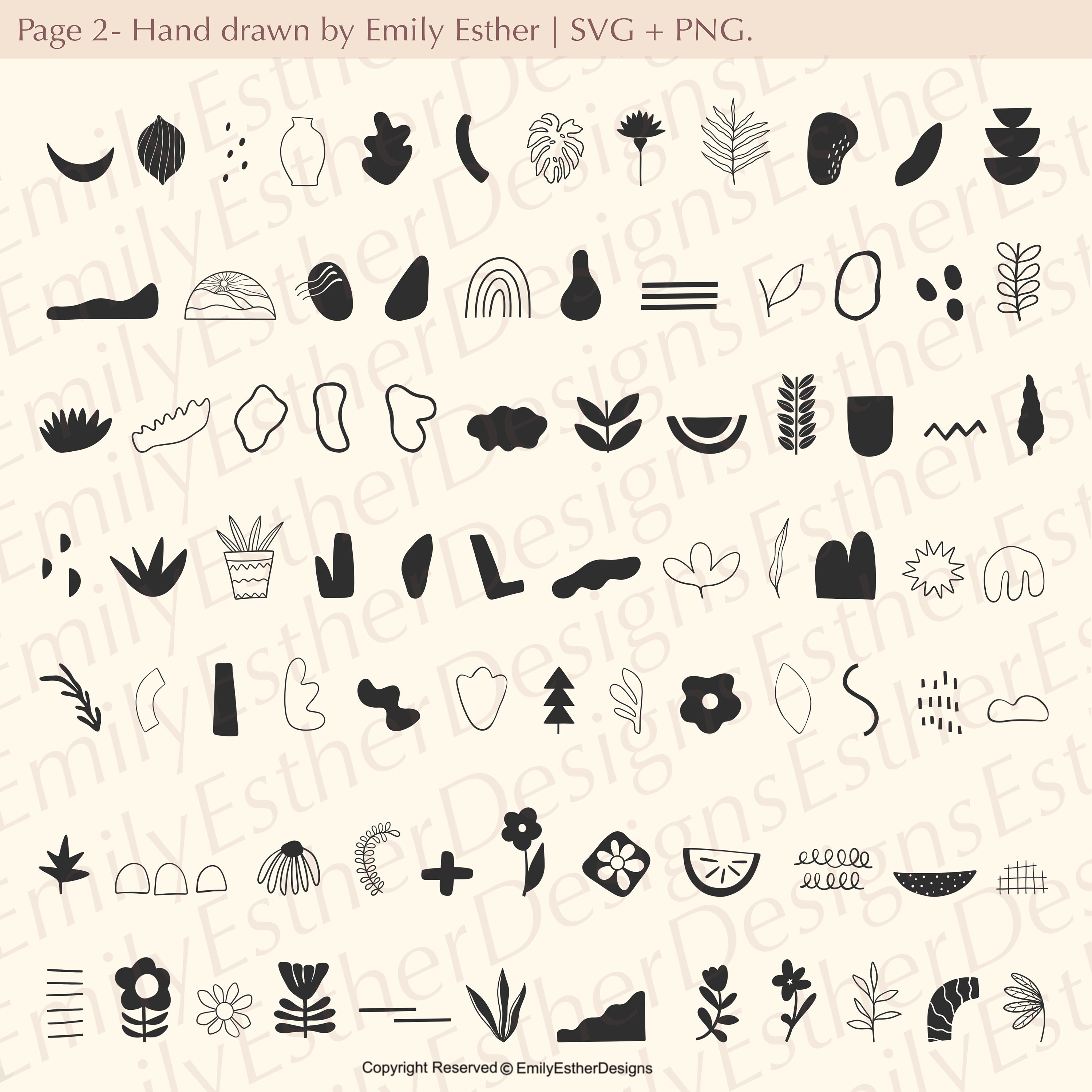 Abstract Svg Boho Svg Abstract Art Svg Trendy Svg Svg - Etsy Australia