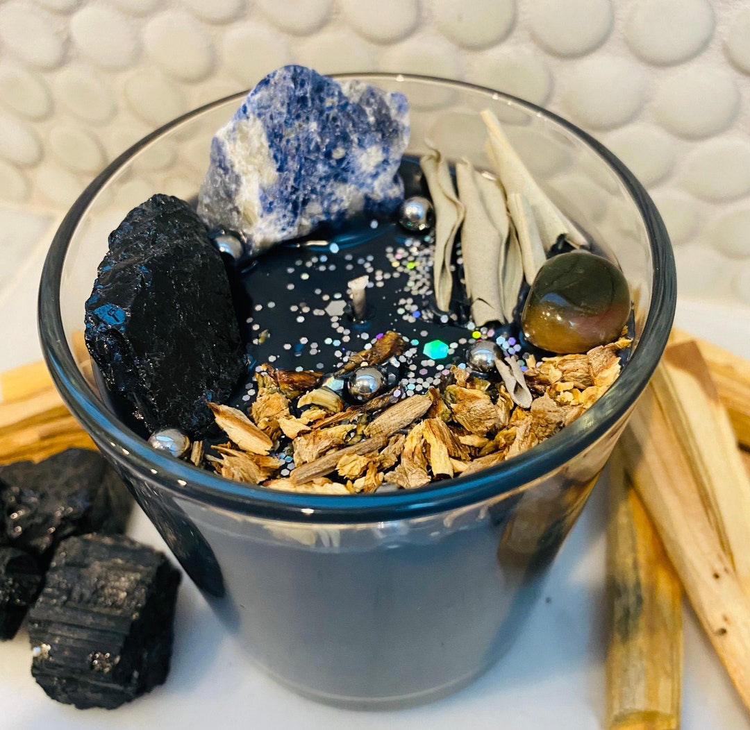 Dirty Bitch Energy Clearing Ritual Candle/palo Santo & Sage ...