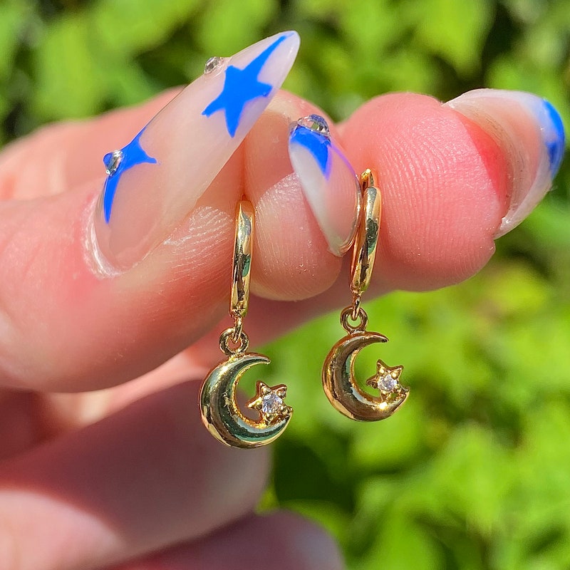 Celestial Earrings - Etsy