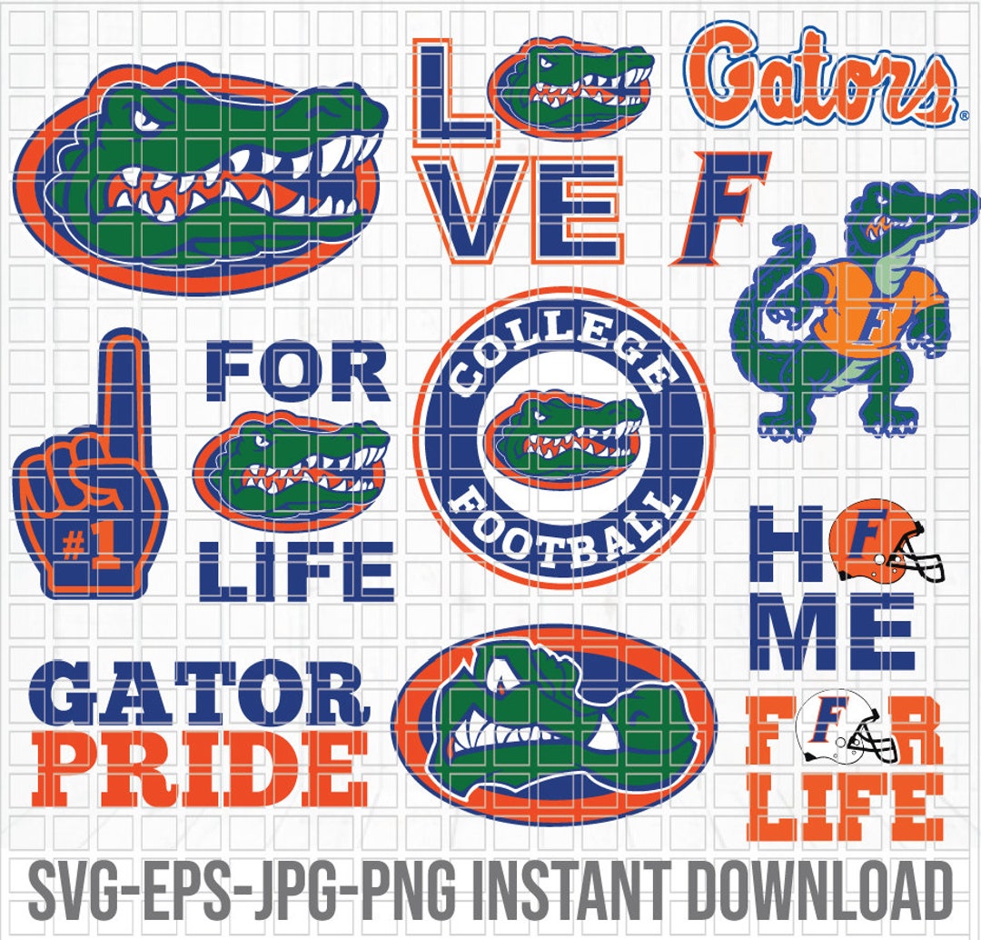 Gainesville, Florida Football Svg, Basketball SVG, College SVG, Game ...