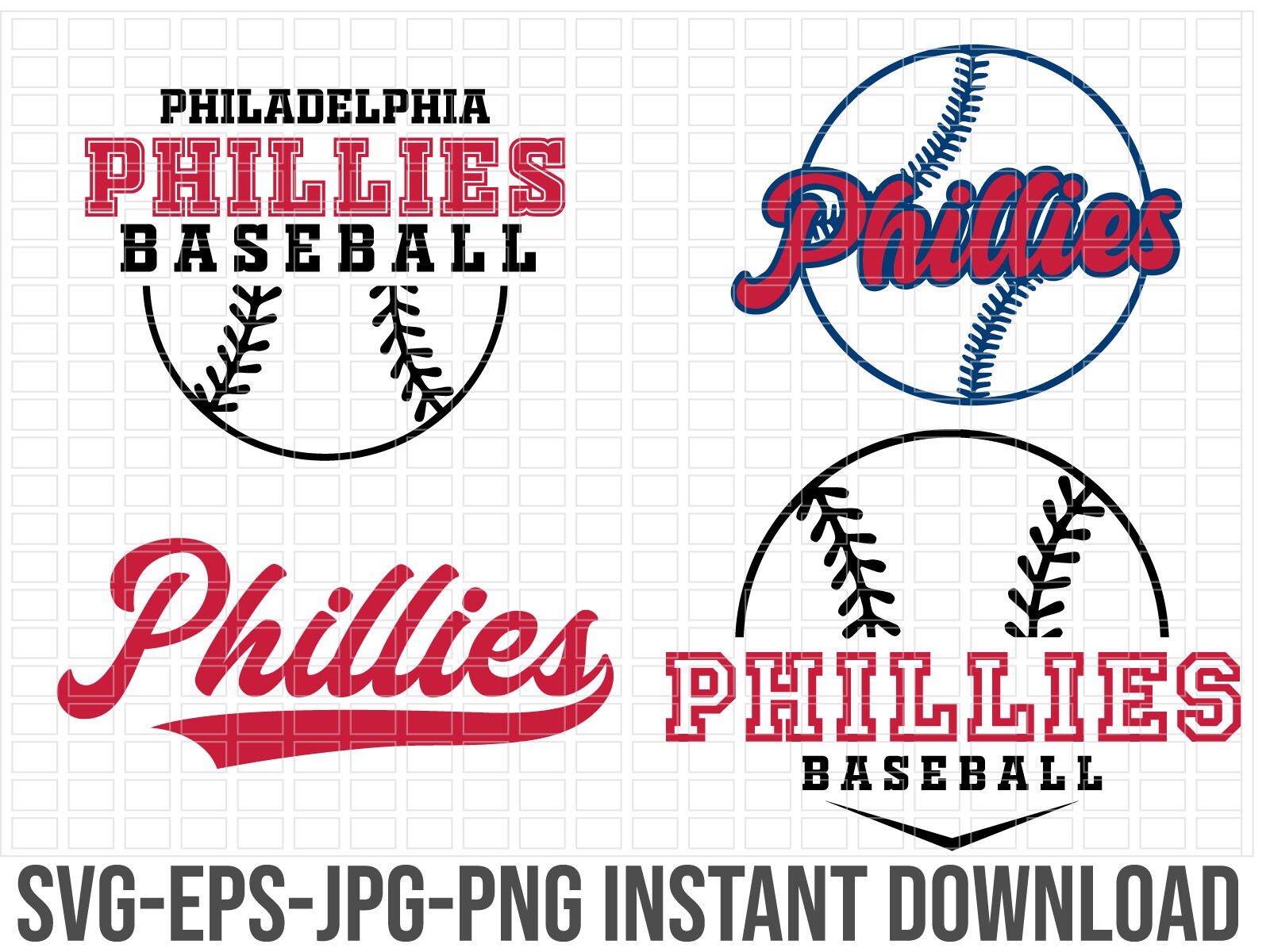 Phillies Svg, Baseball Svg, Philadelphia-phillies Svg, Png, Jpg, Eps ...