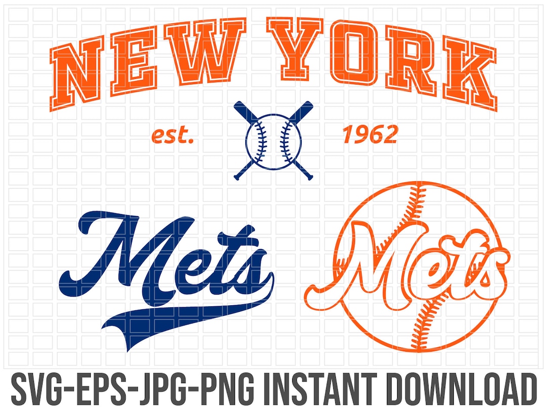 Mets Svg, Baseball Svg, New York-mets Svg, Png, Jpg, Eps, Files for ...