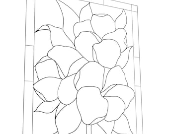 Stained Glass Hibiscus - Etsy