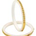Indian Traditional Gold Binding Shakha Pola Red White Bangle Set, Red ...