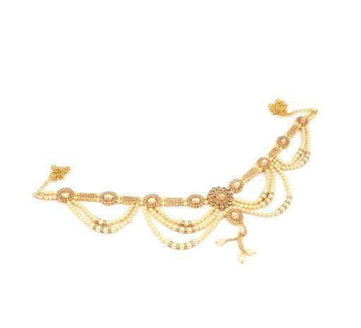 Bridal Belly Chain/kundan Belly Chain/kundan Waist Belt/indian Belly ...