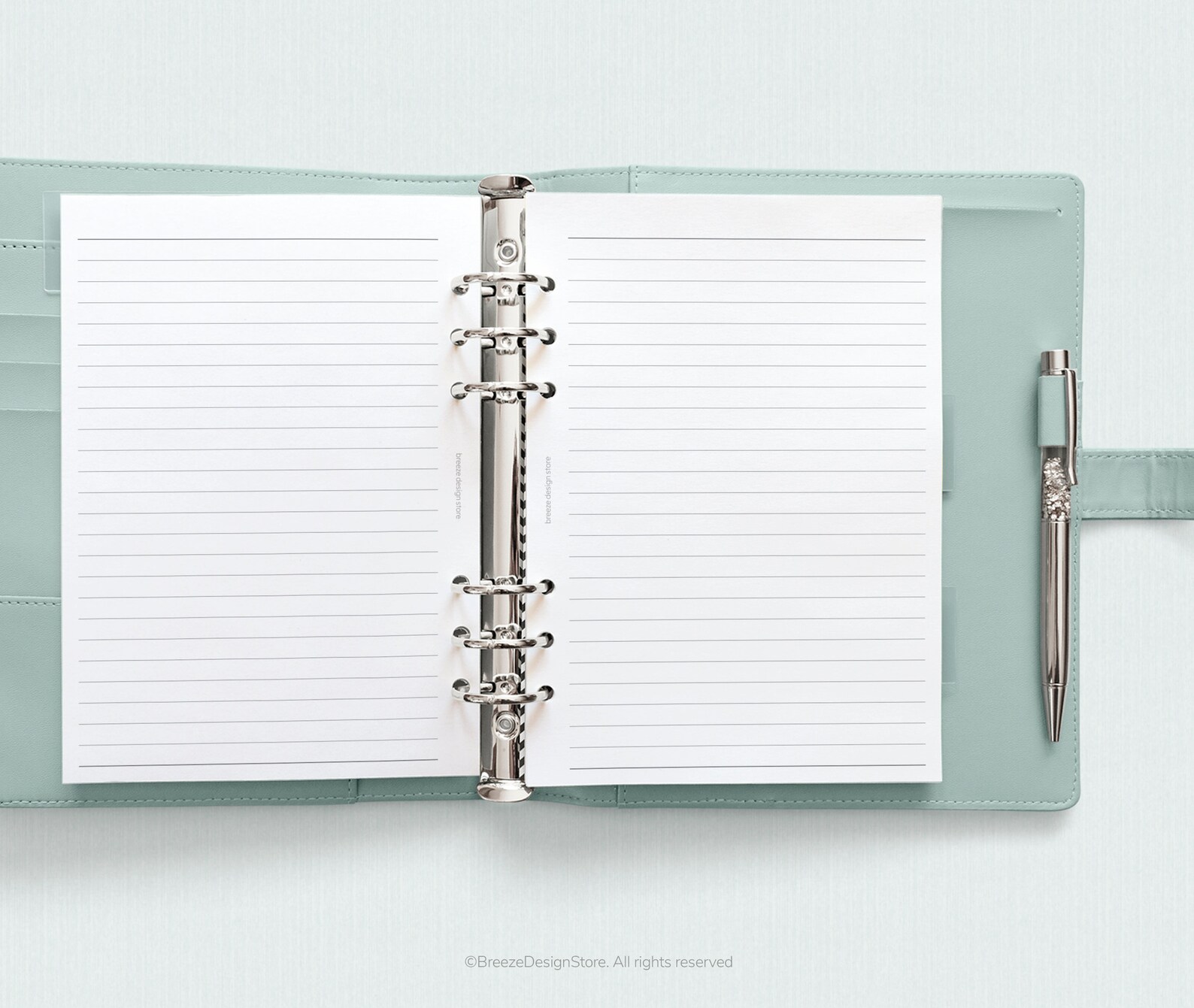 Lined Note Paper Printable | Personal Wide Lined Paper, Lined Notes ...