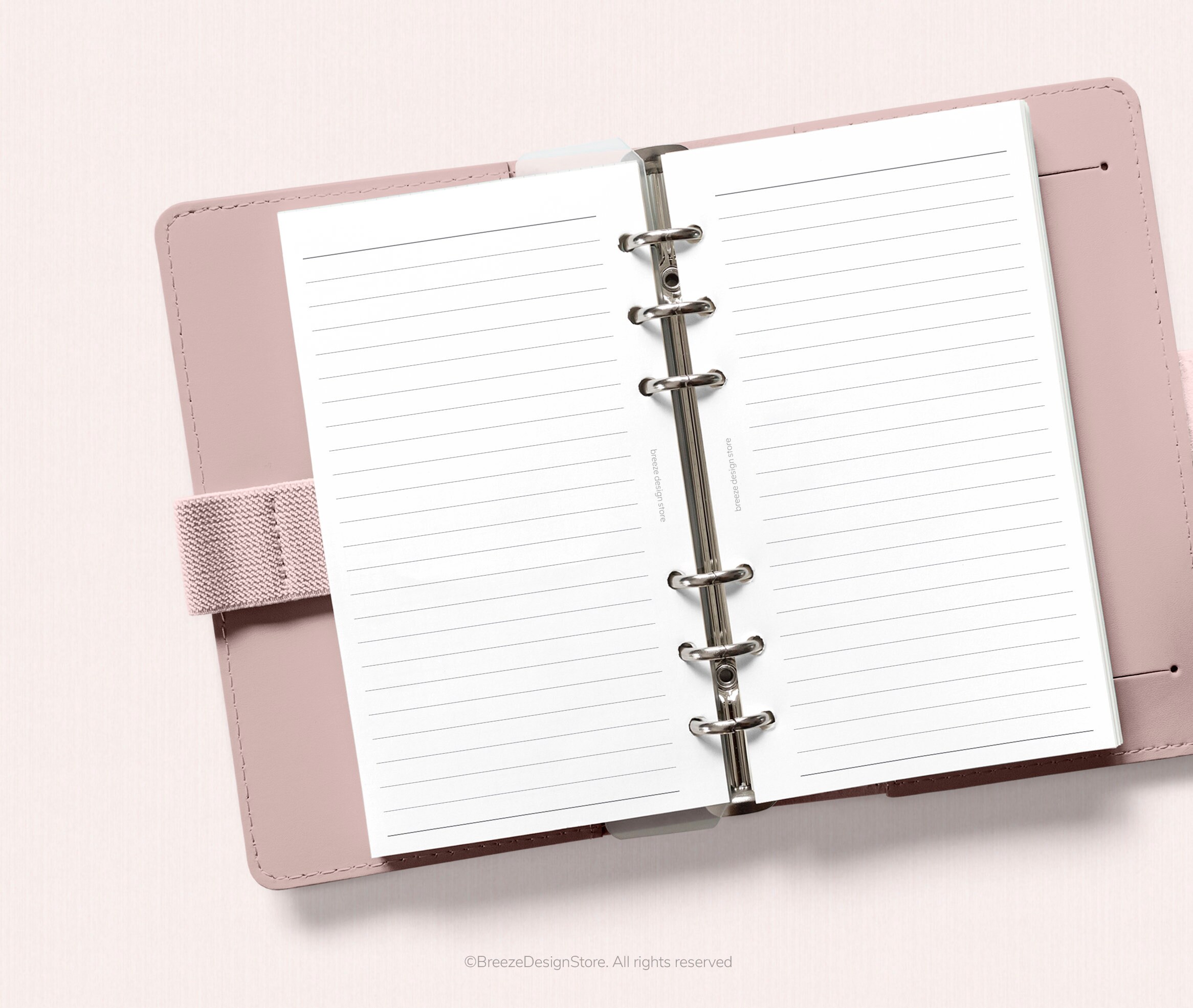 Lined Note Paper Printable Personal Lined Paper, Lined Notes, Writing ...