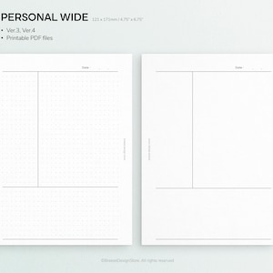 Cornell Note Paper Printable Personal Wide Cornell Paper, Cornell Notes ...