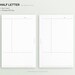 Cornell Note Paper Printable Half Letter Cornell Paper, Cornell Note ...