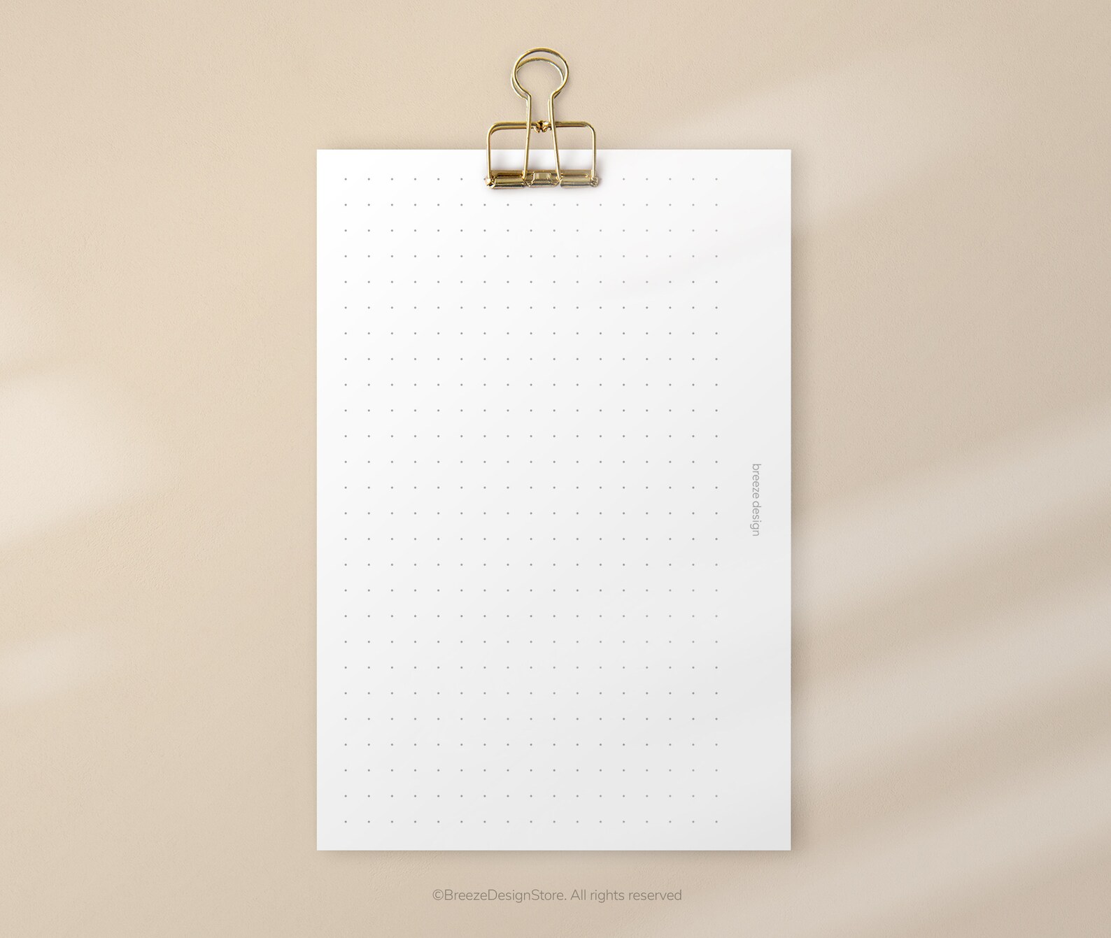 Dotted Note Paper Printable | Pocket Dotted Paper, Dotted Notes ...