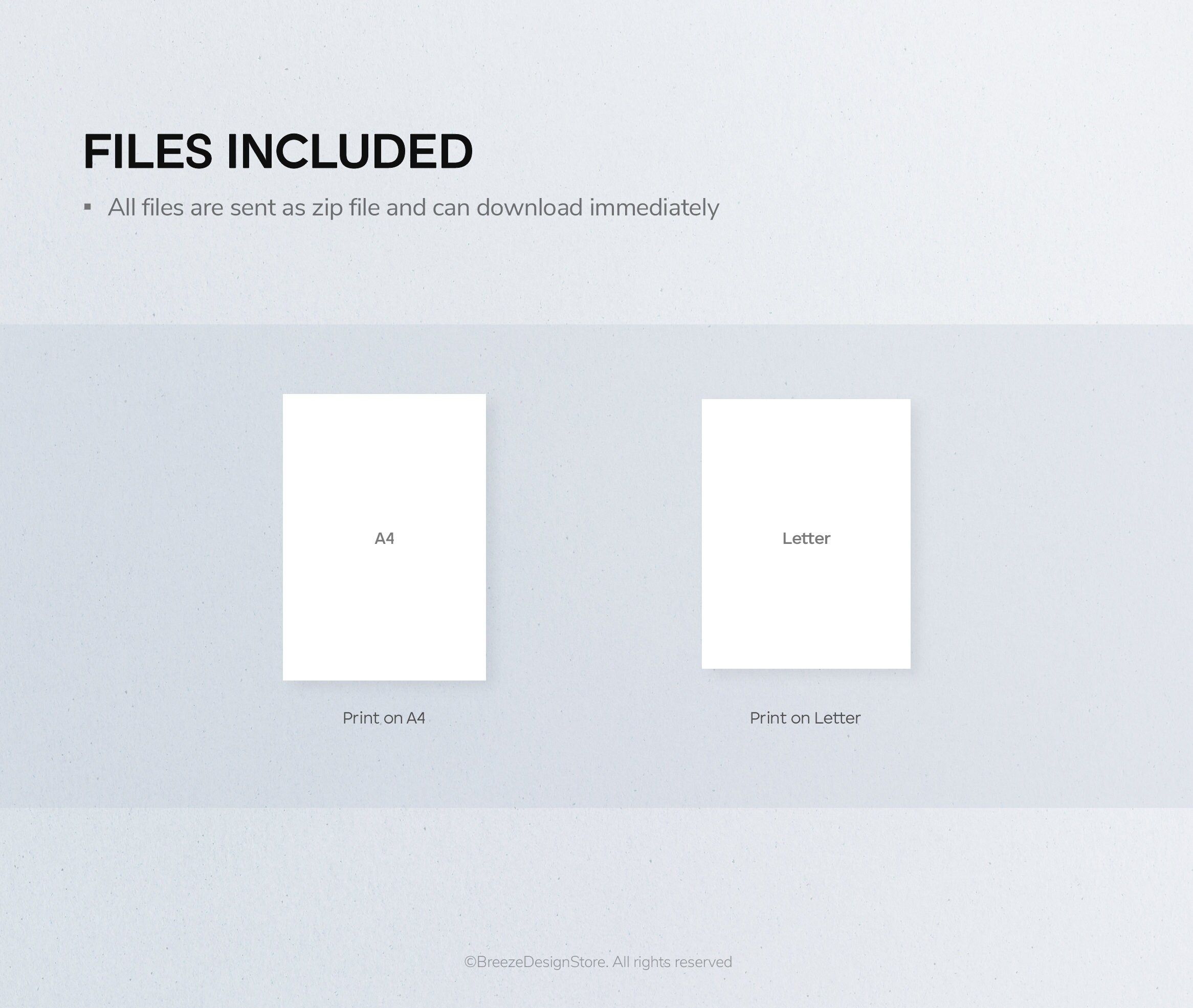 Grid Note Paper Printable A4 & Letter Grid Paper, Grid Notes, Writing ...