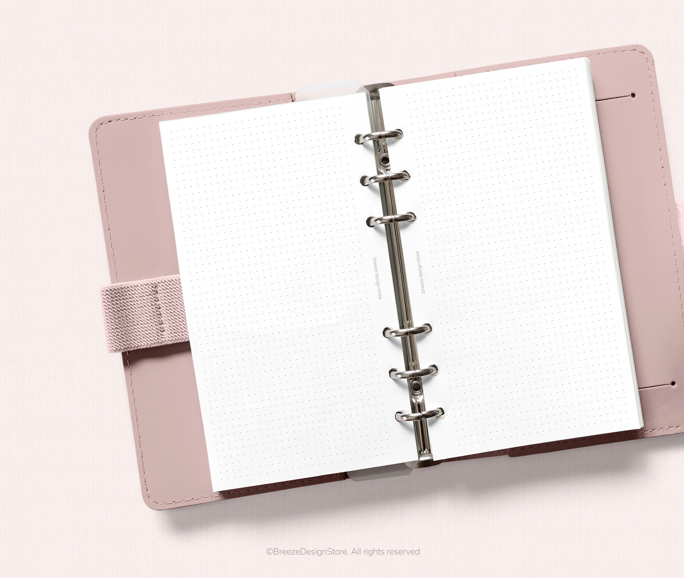Dotted Note Paper Printable Personal Dotted Paper, Dotted Notes ...